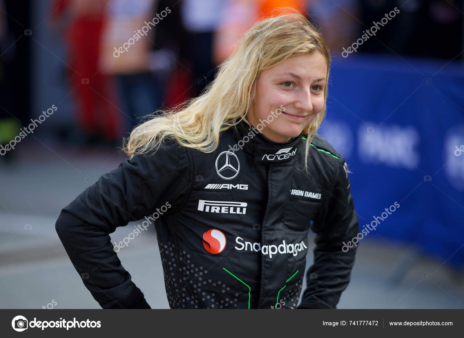 Dutch 2024 August 2024 Zandvoort Netherlands Formula Doriane Pin Driver ...