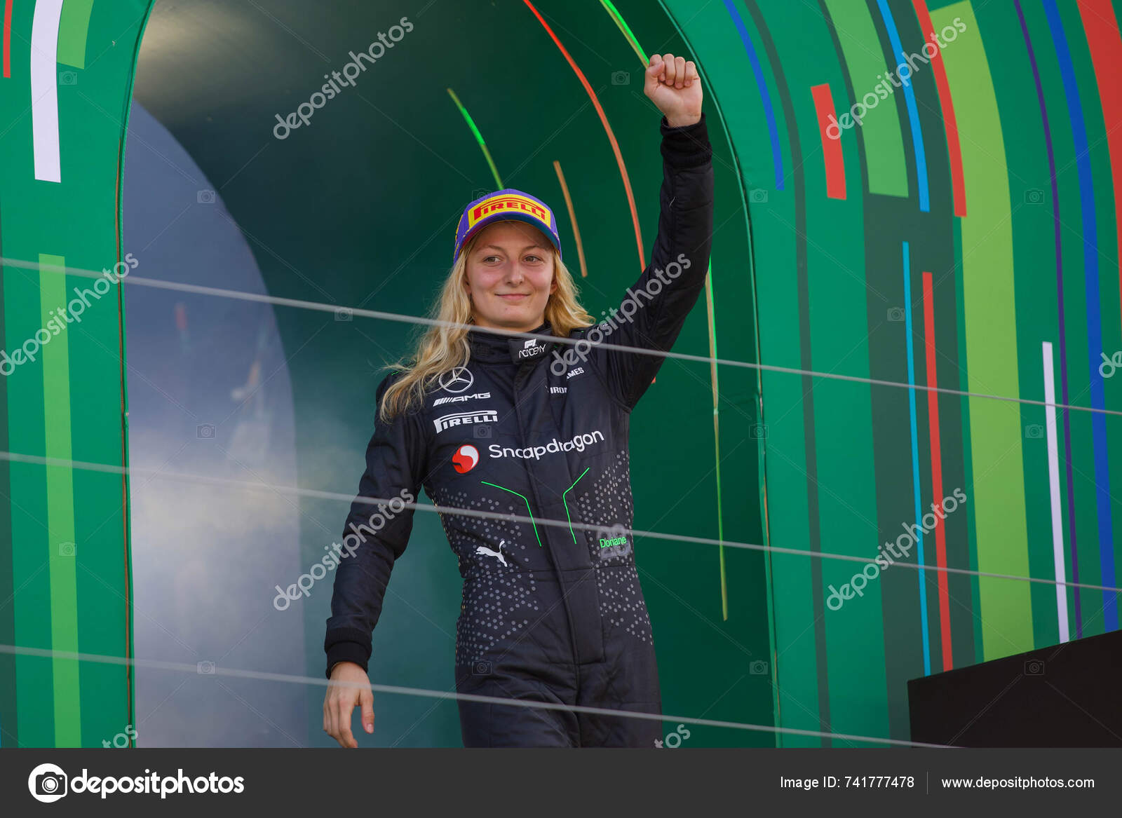 Dutch 2024 August 2024 Zandvoort Netherlands Formula Doriane Pin Driver ...
