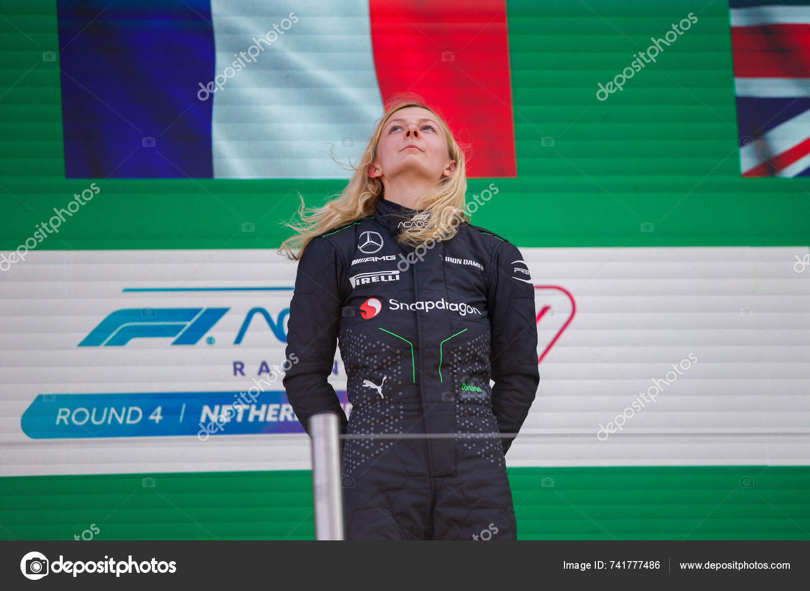 Dutch 2024 August 2024 Zandvoort Netherlands Formula Doriane Pin Driver ...