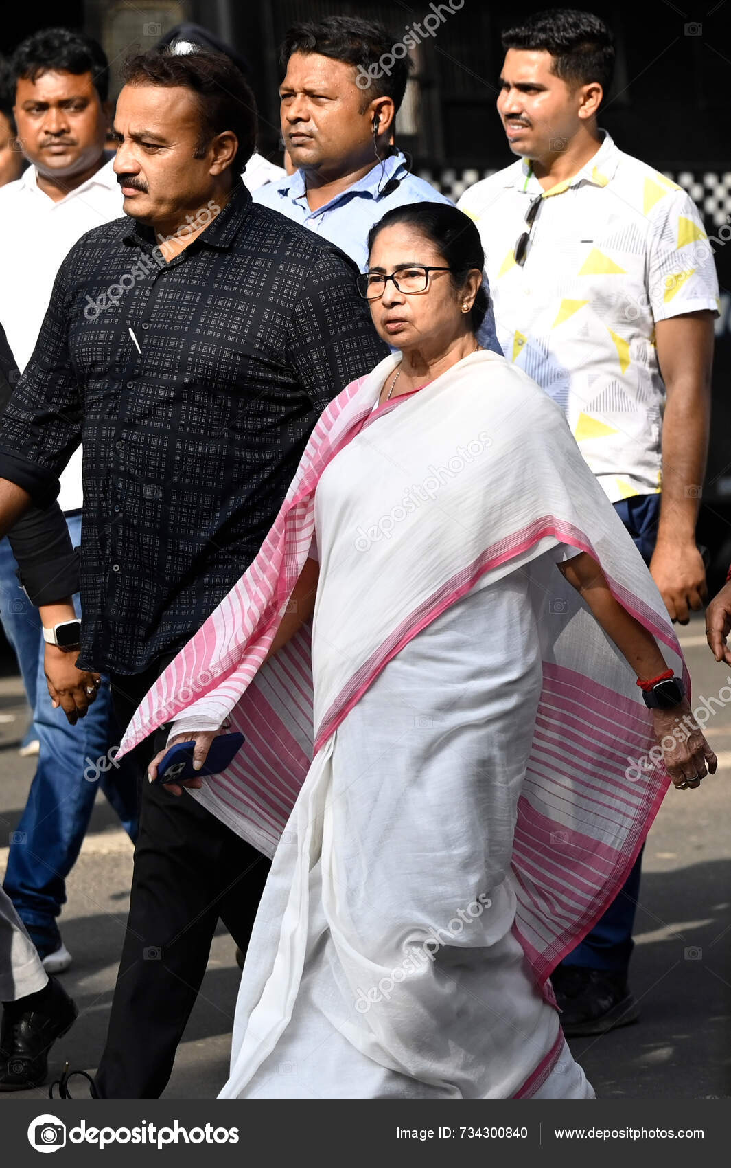 Kolkata India July West Bengal Mamata Banerjee Way Attend Ordination — Stock Editorial Photo ...