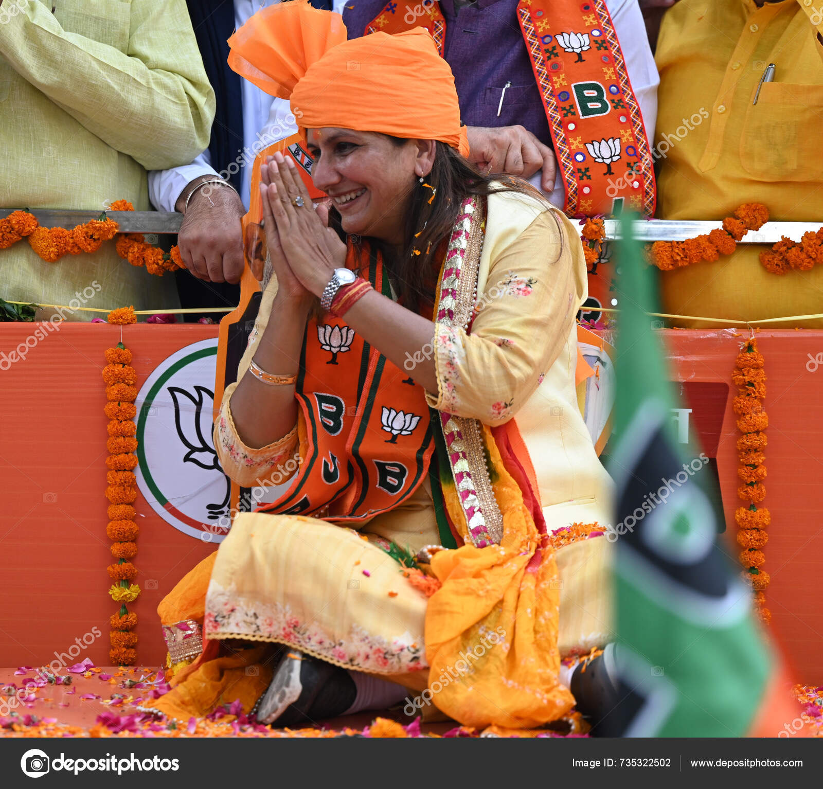 New Delhi India May 2024 Nomination Rally Bjp West Delhi — Stock ...