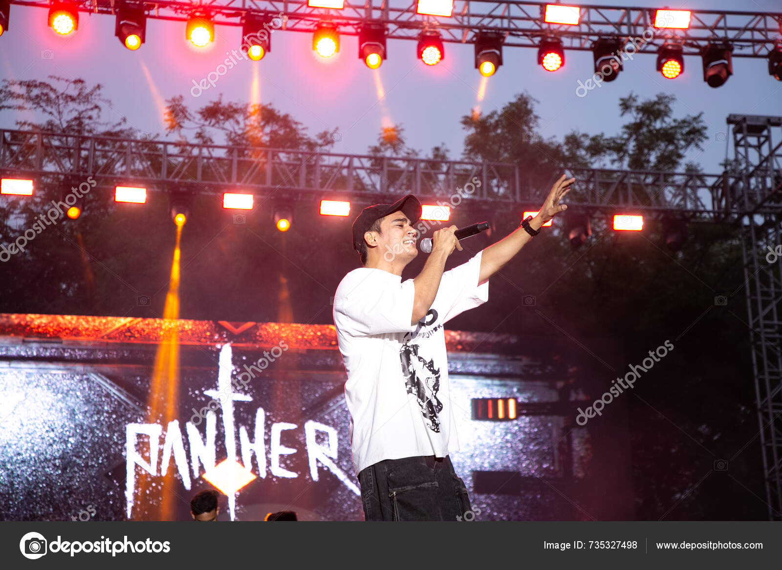 New Delhi India May 2024 Rapper Panther Performs Final Day — Stock ...
