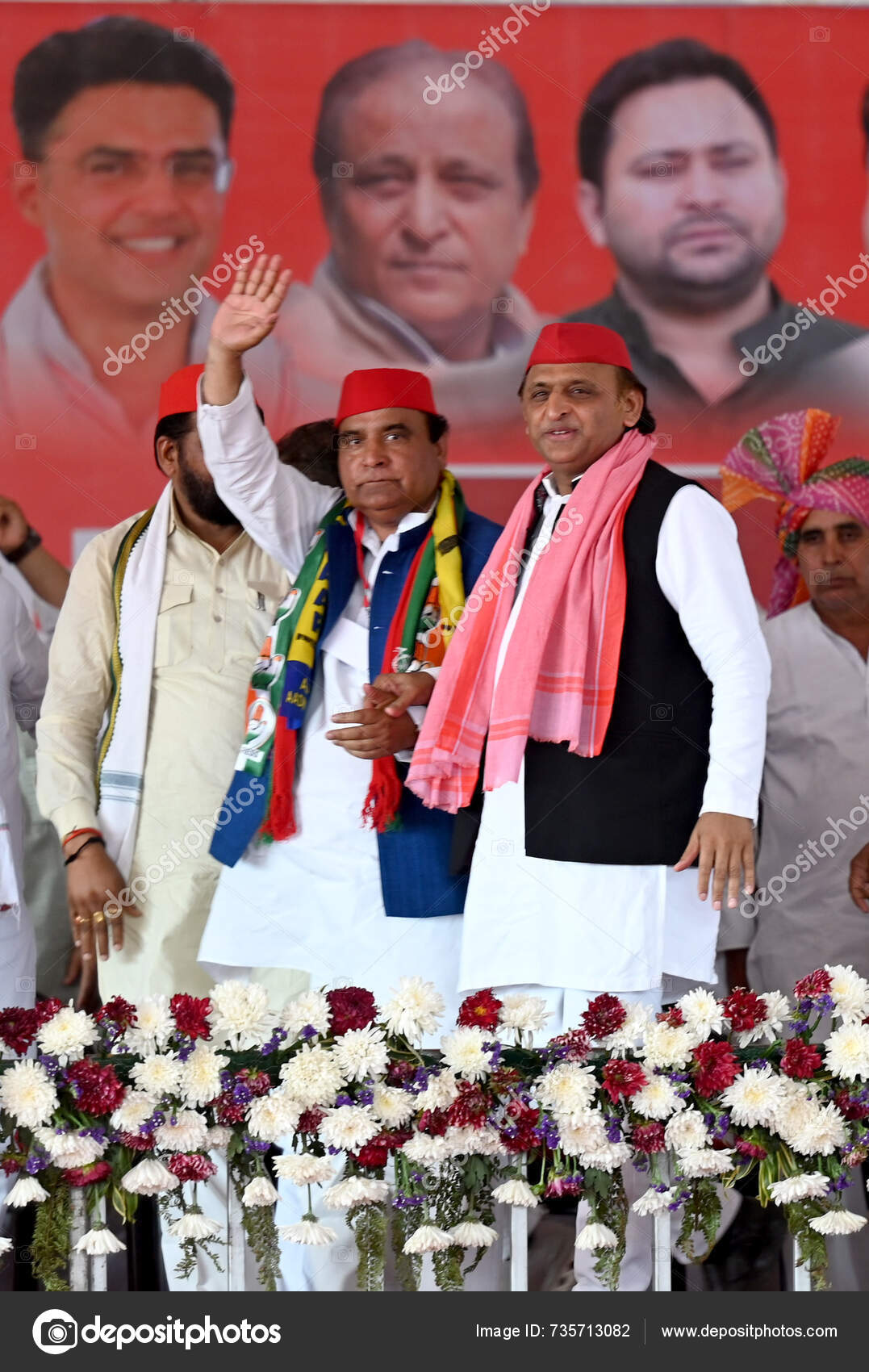 Sikandrabad India April 2024 Former Uttar Pradesh Chief Minister ...