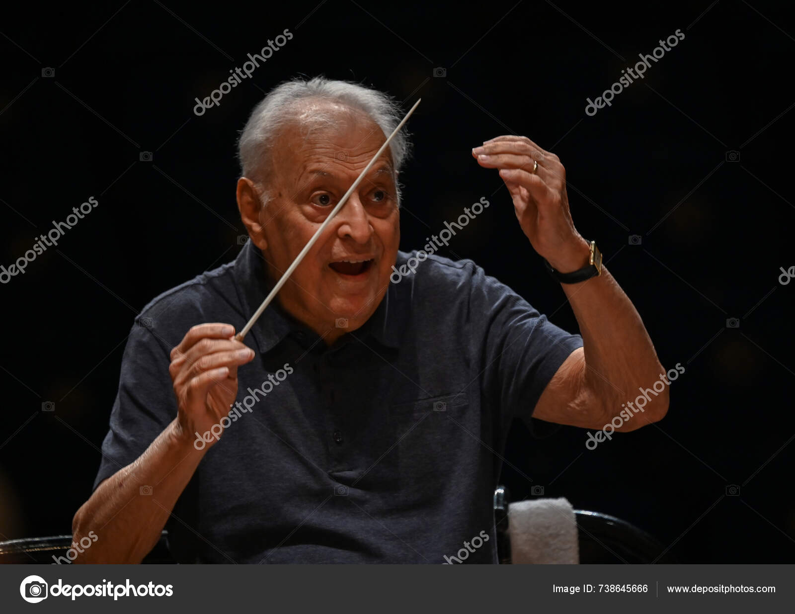 Mumbai India August 2023 Indian Conductor Western Classical Music Music ...