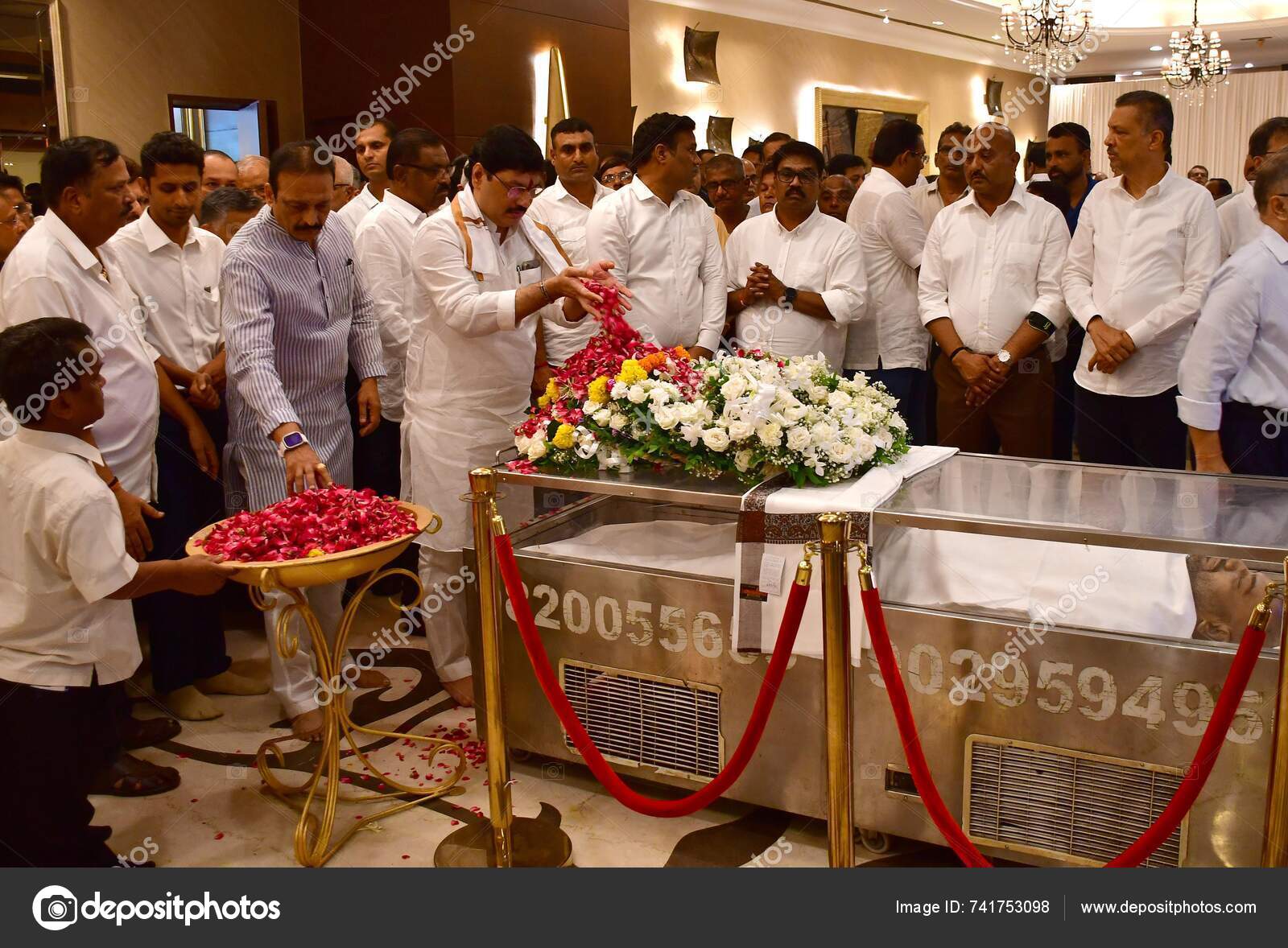 Mumbai India June 2024 Ncp Ajit Pawar Faction Leader Dhanajay — Stock ...