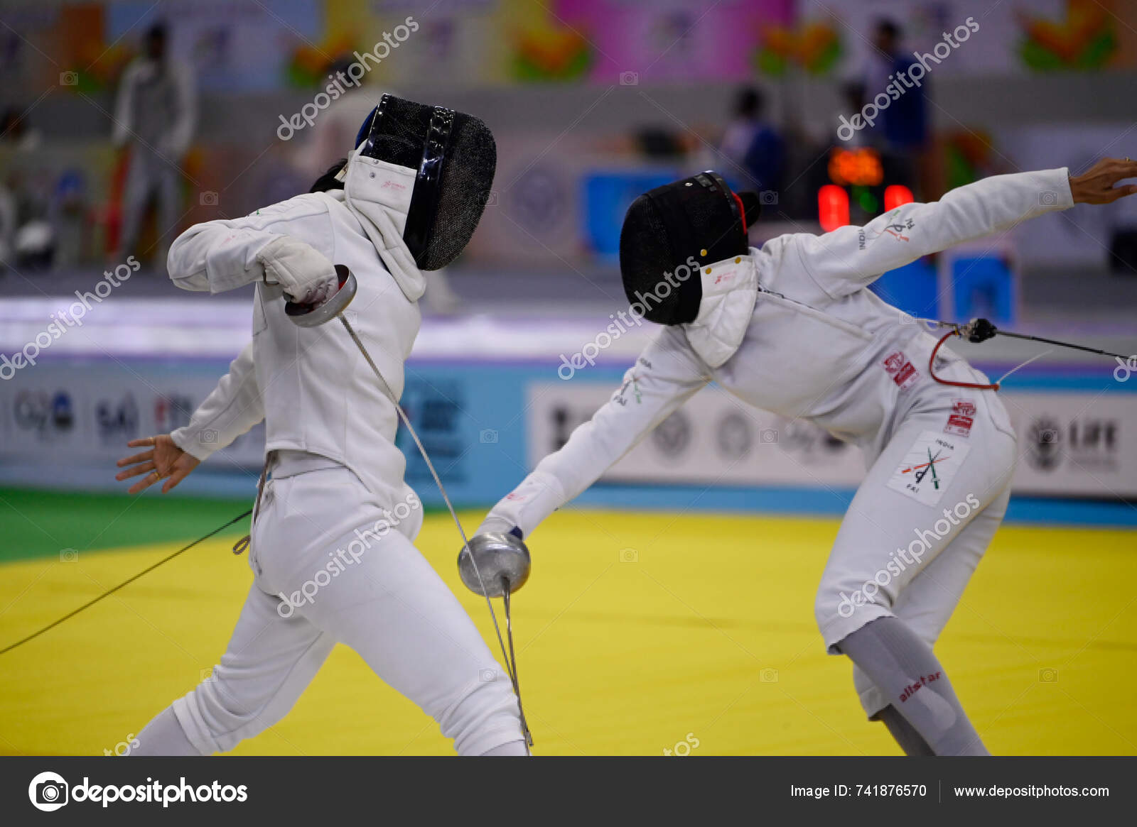 Lucknow India May 2023 Seram Chanu Manipur University Grils Fencing ...