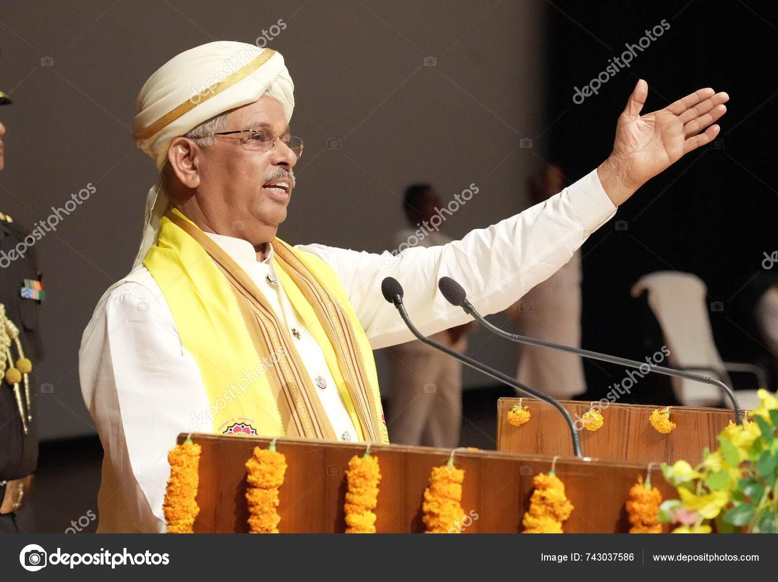 Patna India June 2023 Bihar Governor Rajendra Vishwanath Arlekar ...