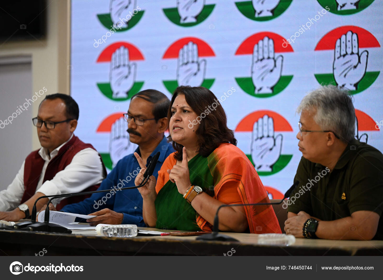 New Delhi India September 2024 Congress Leader Supriya Shrinate Girish ...