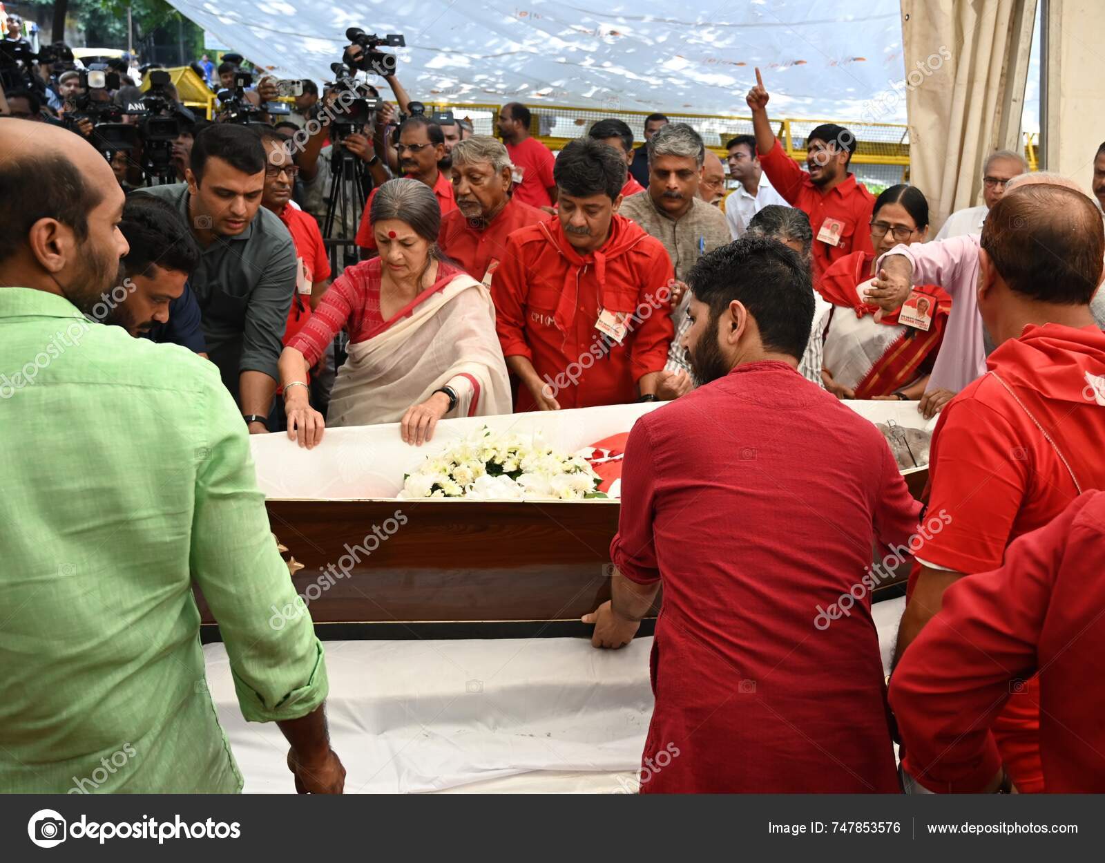 New Delhi India September 2024 Senior Cpim Leaders Brinda Karat — Stock ...