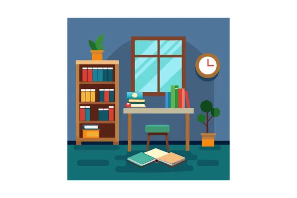 Study Room Clipart