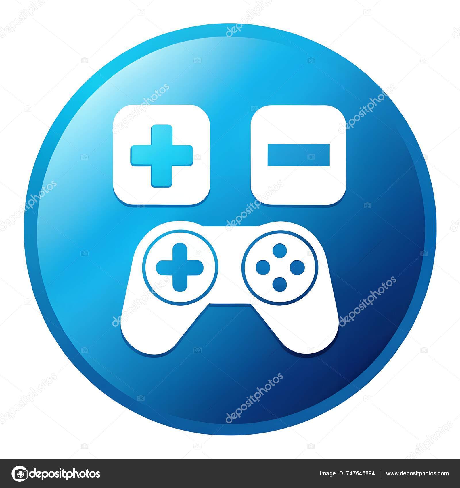 Video Game Controller Icon Game Development Math Integration Design ...