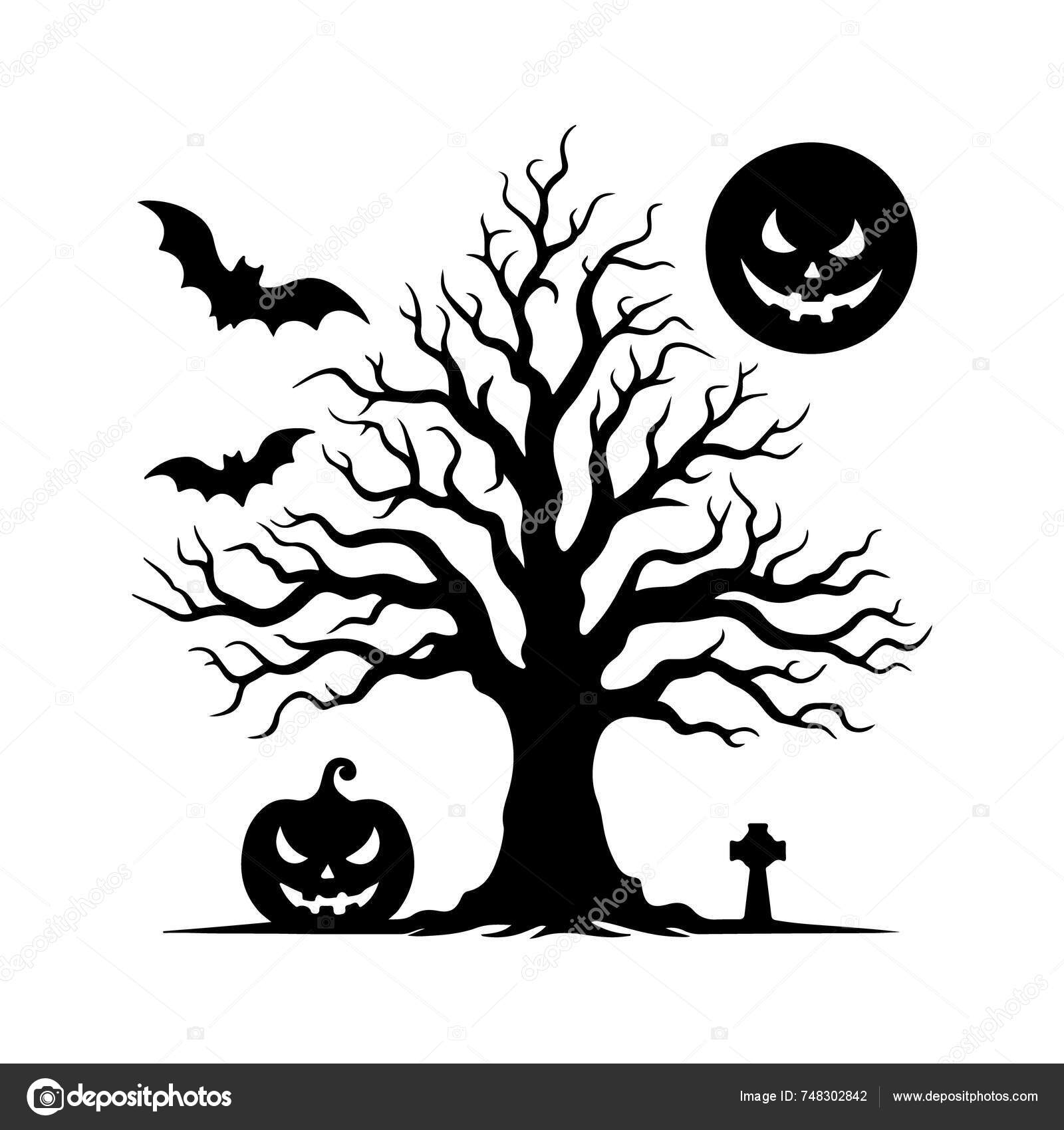 Halloween Tree Tattoos