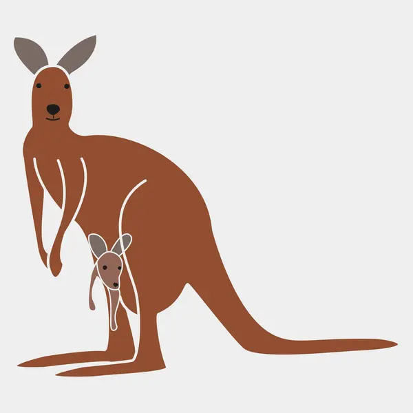 21,542,998 Kangaroo cartoon Vector Images | Depositphotos