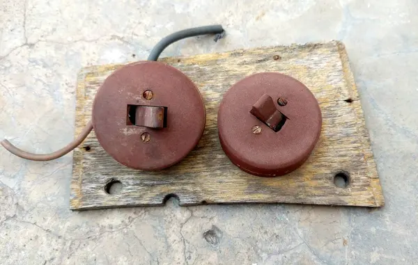 Vintage electric switch Stock Photos, Royalty Free Vintage electric ...