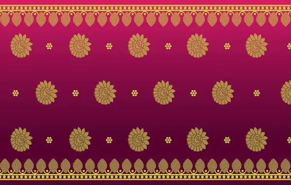 Saree design Vector Images | Depositphotos