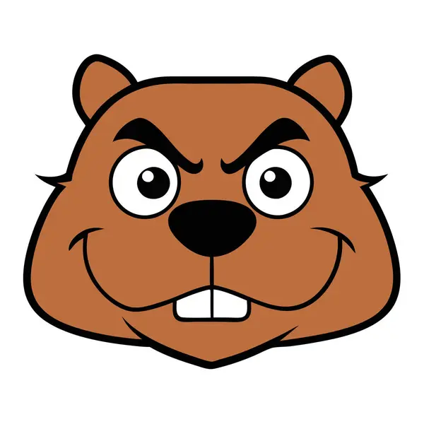 Angry beaver Vector Images | Depositphotos