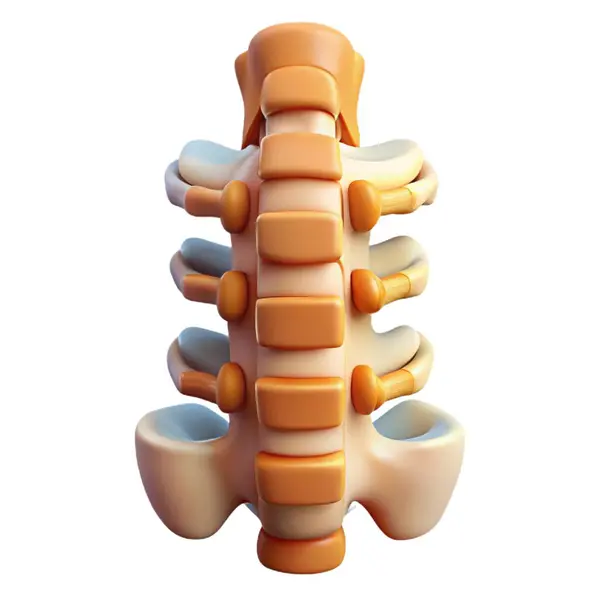 Sección transversal de anatomía de columna vertebral humana Ilustración ...