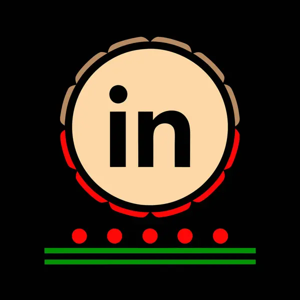 Linkedin Vectorpictogram