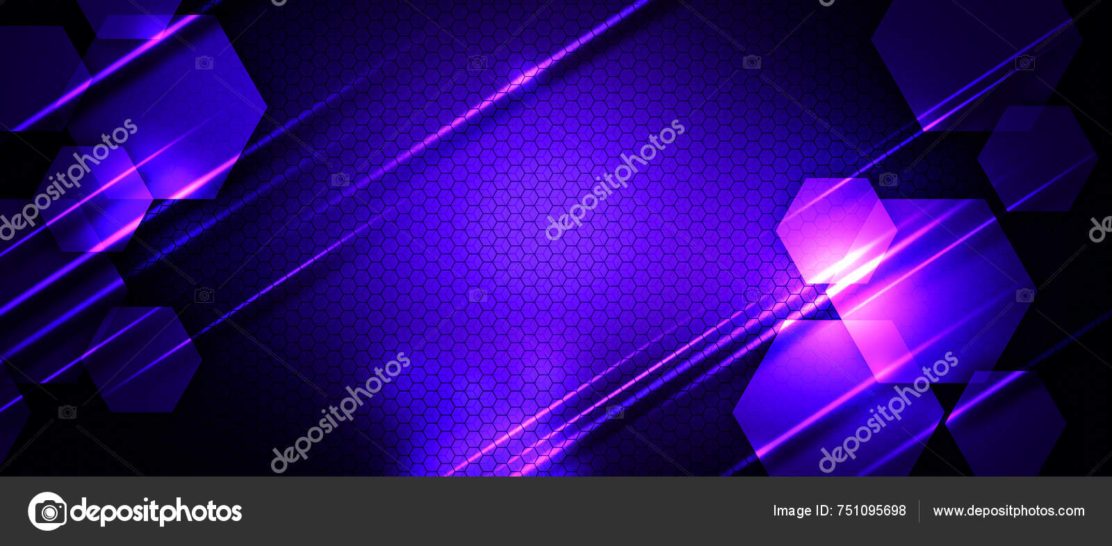 Purple Abstract Technology Digital Tech Concept Background — Stock ...