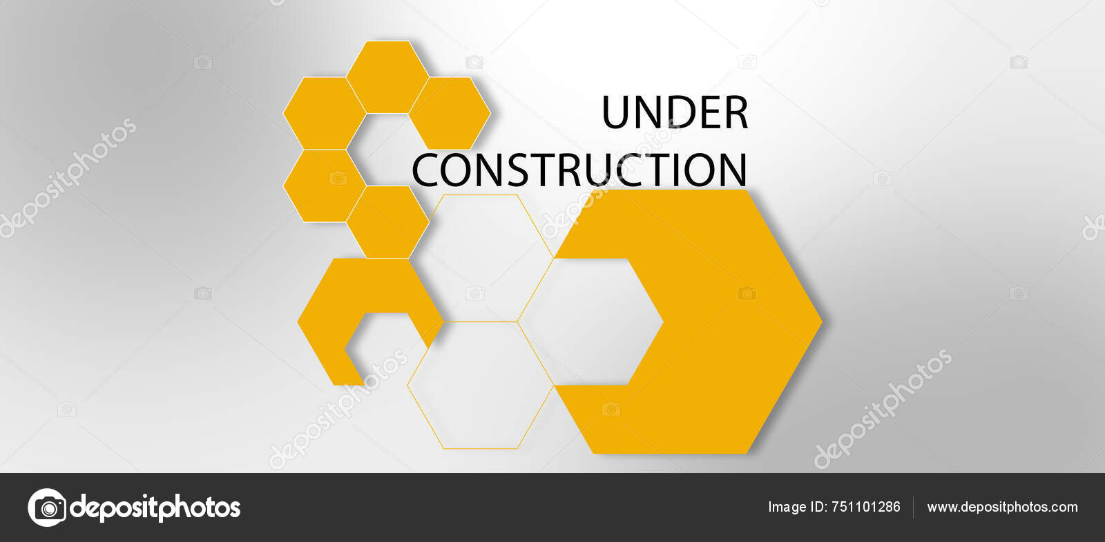 Construction Simple Sign Grey Background — Stock Photo © hadj14amar ...