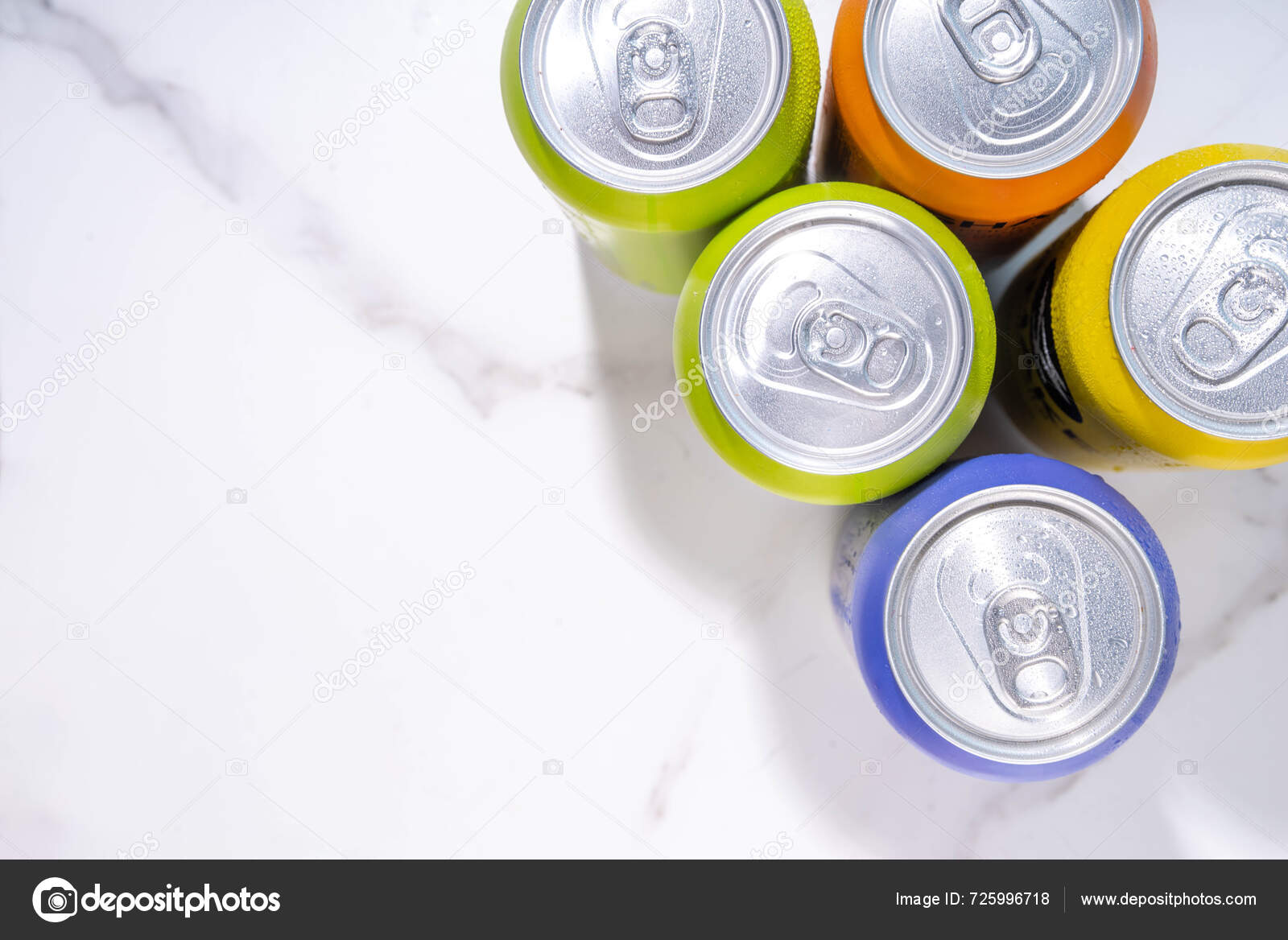 Rtd Cocktail Mocktail Ready Drink Canned Beverage Colorful Tin Cans ...