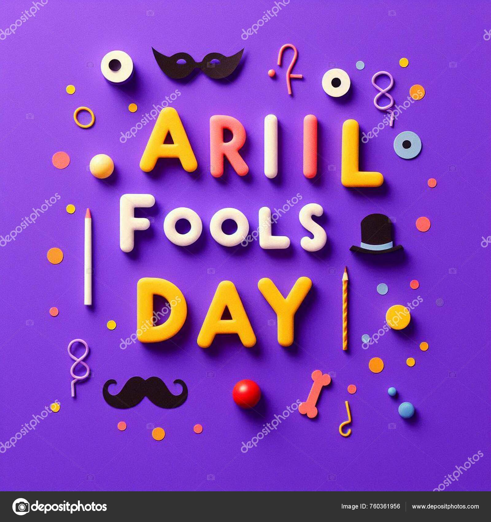 Drawing April Fools Day April Fools' Day Illustration Flat April ...