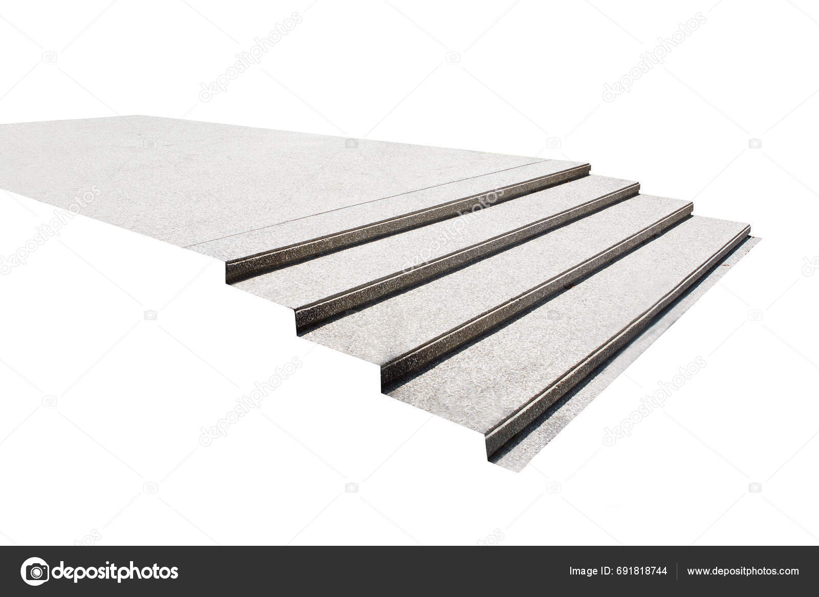 Granite Stairs Steps Texture Background Construction Detail Isolated ...