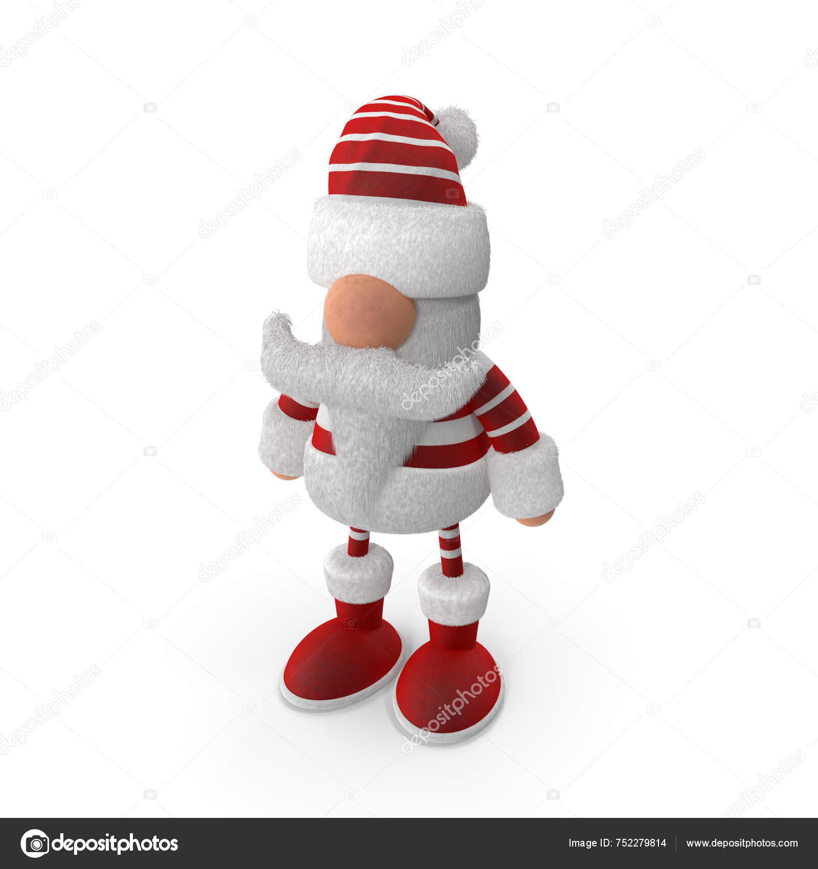 Santa Claus Christmas Filled Delightful Seasonal Characters Snowy ...
