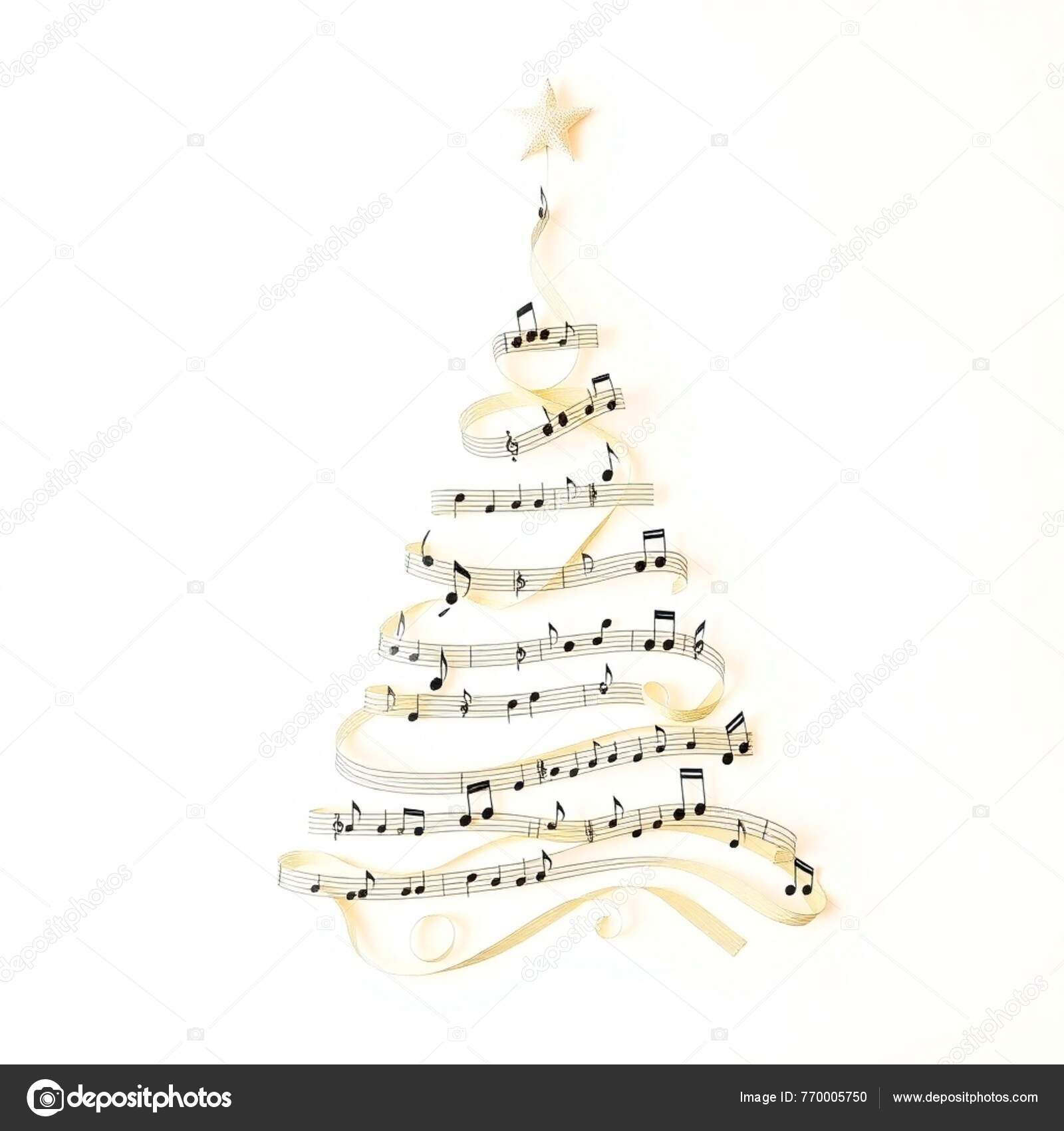 Christmas Tree Note Notes — Stock Photo © saexshutt #770005750