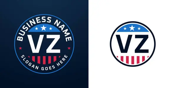 Vz logo design Vector Images | Depositphotos