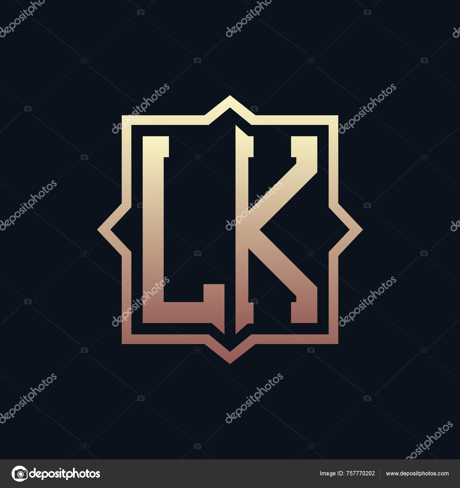 Luxury Initial Monogram Logo Design Elegant Emblem Letter Logo Design ...