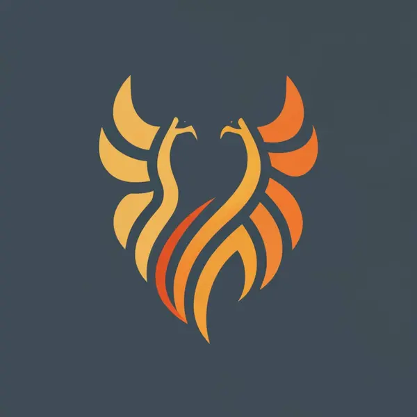 Attacking phoenix logo Stock Photos, Royalty Free Attacking phoenix ...