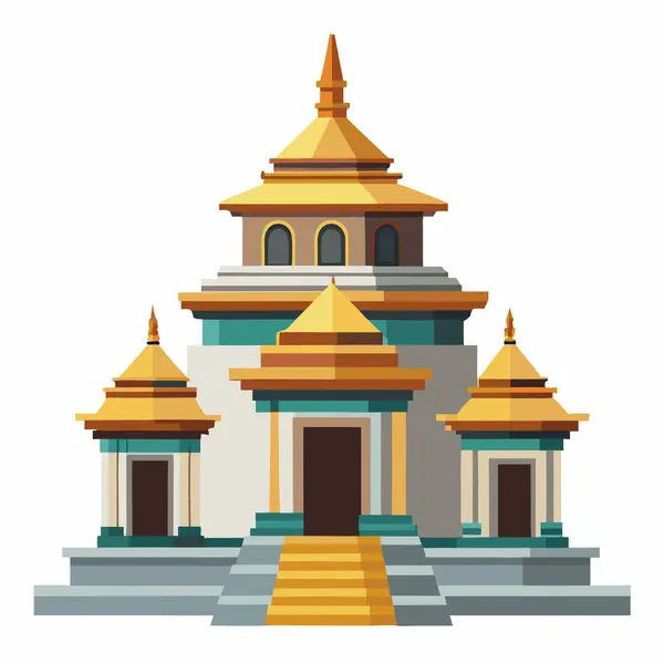 Kathmandu temple Vector Images | Depositphotos