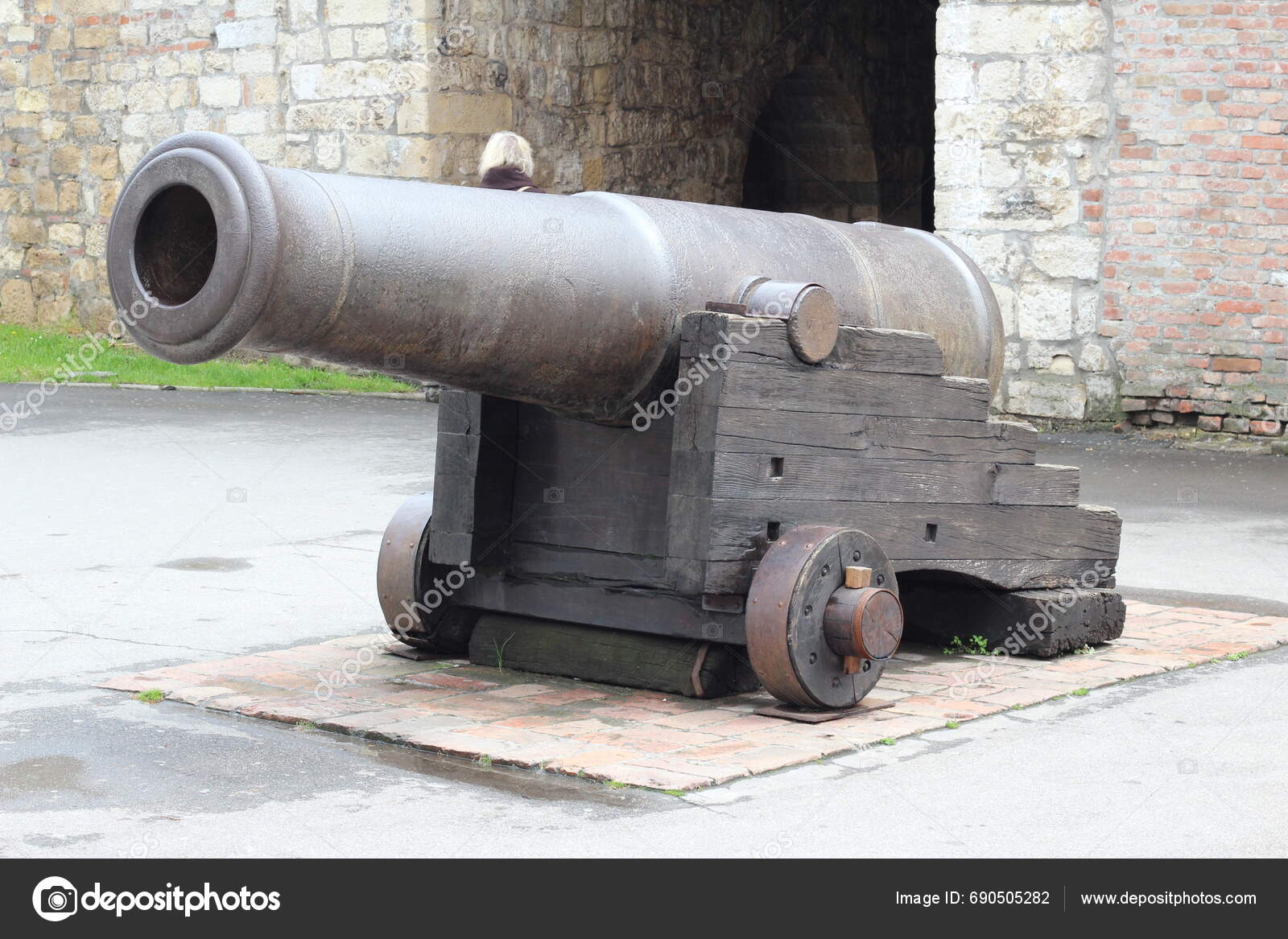 Ancient Cannon Vintage Heavy Weapon Image Old Artillery Photo Protect ...
