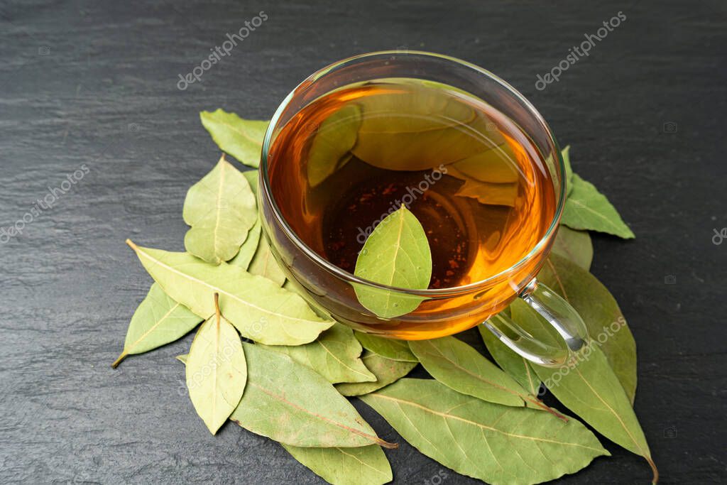 Té de hojas de laurel, Bebida de hoja de laurel, Infusión de Bayleaf ...