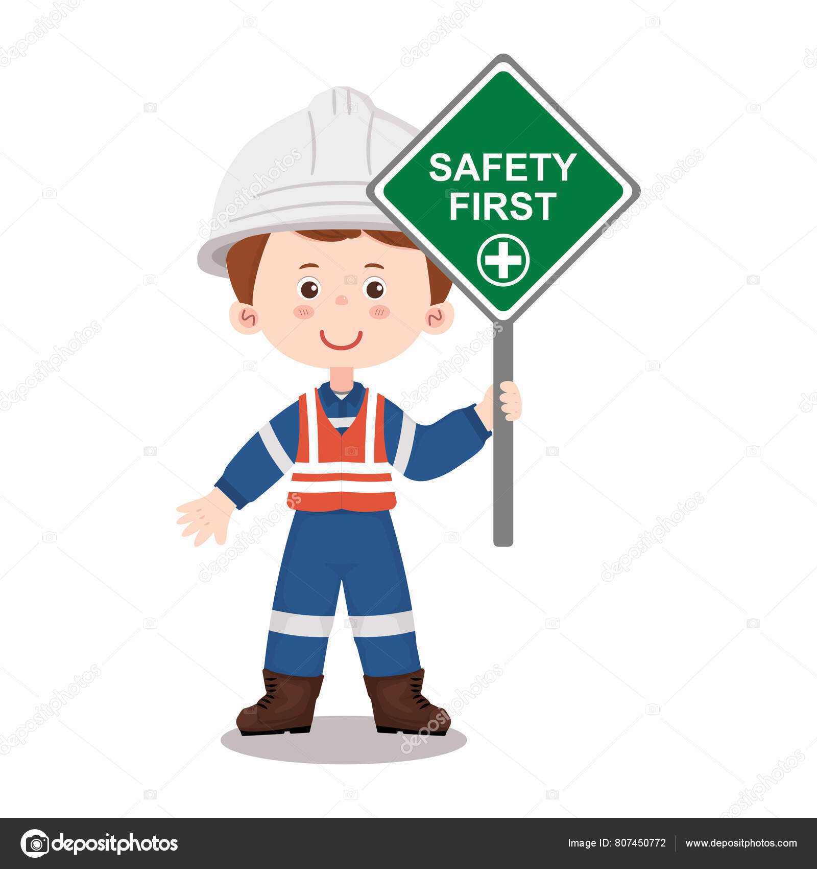 Safety First Signs Clip Art