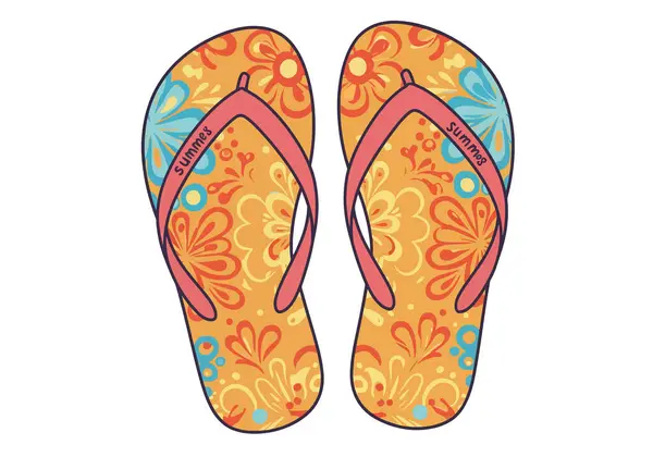 Life is better in flip flops clip art Stock Photos, Royalty Free Life ...