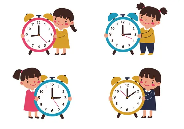 Telling Time Clipart