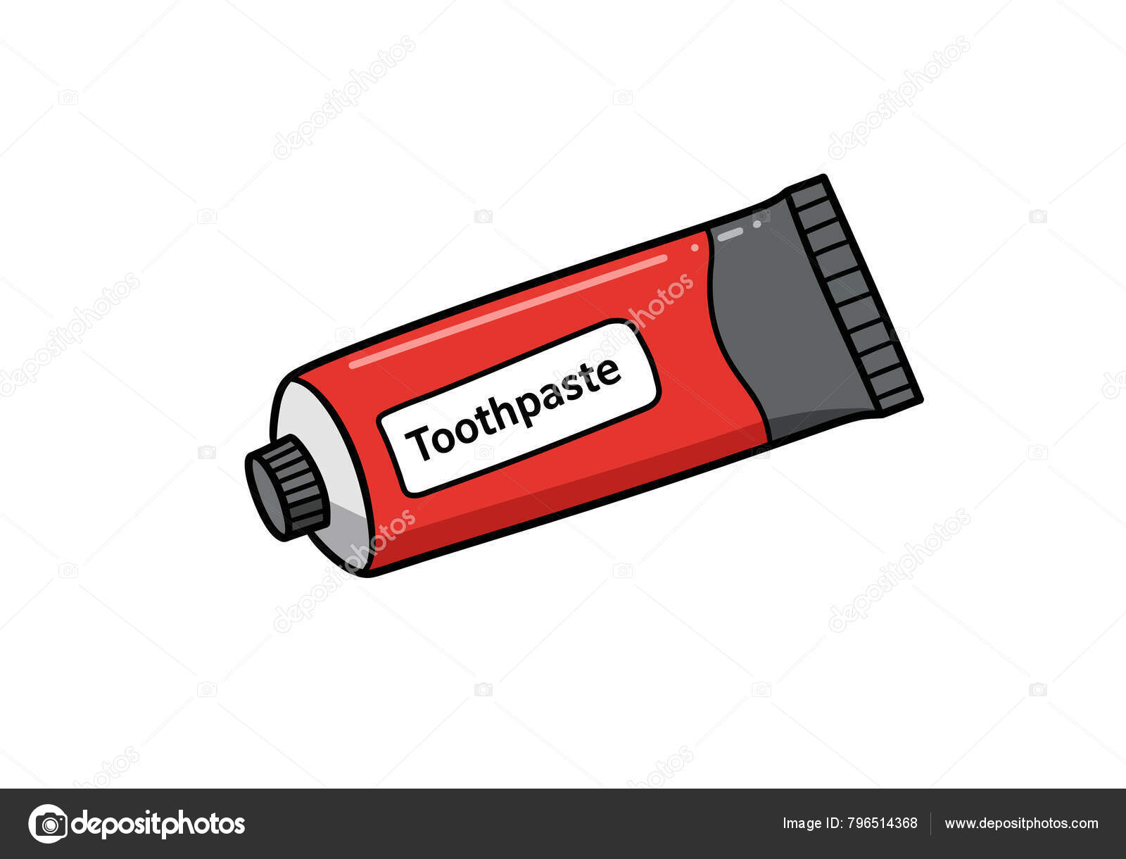 Toothpaste Tube Clip Art