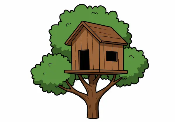 Treehouse Stock Photos, Royalty Free Treehouse Images | Depositphotos