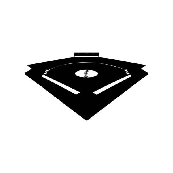 Baseball field outline Vector Images | DepositPhotos