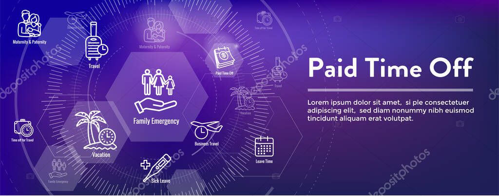 Annual paid leave Vector Art Stock Images | Depositphotos