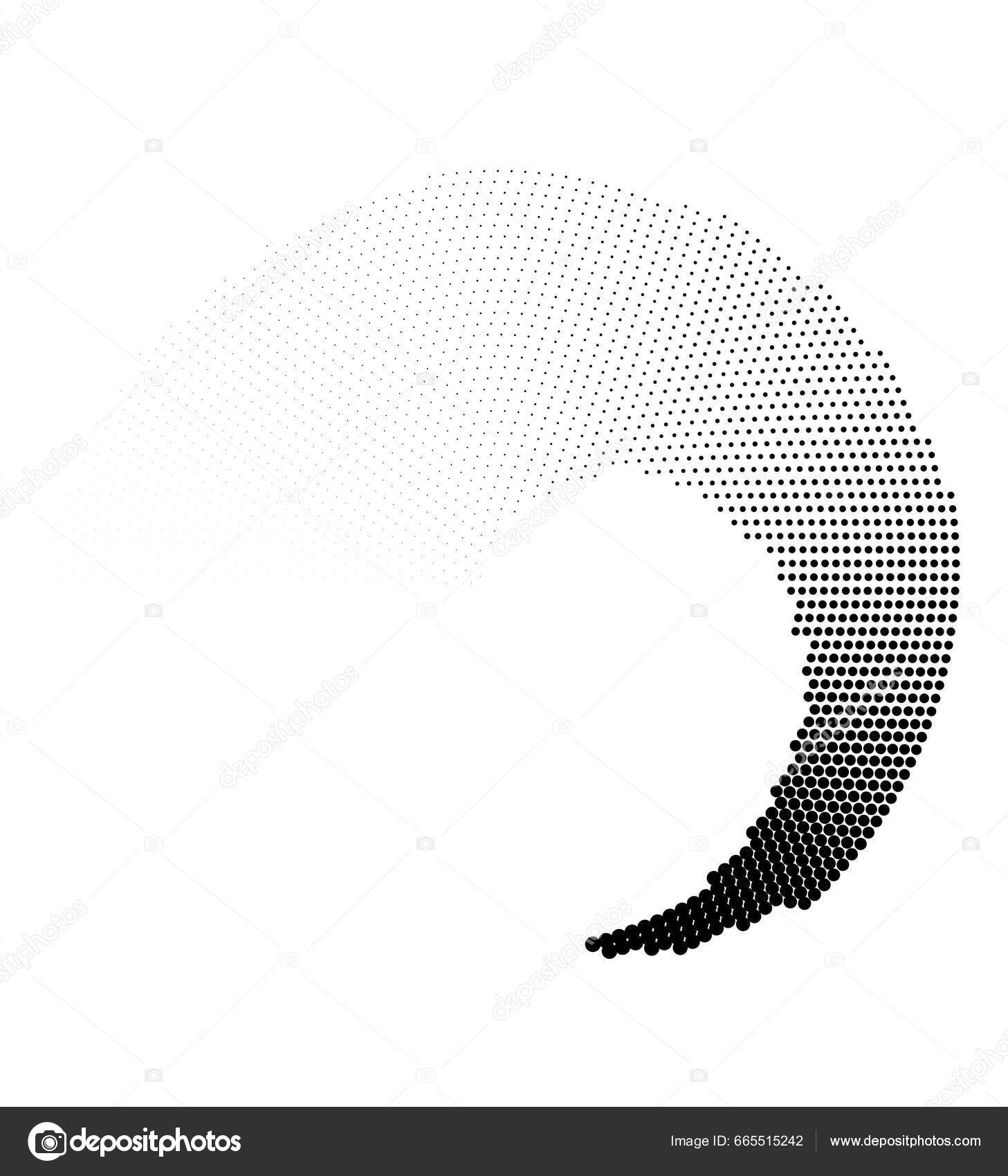 Círculo Medio Tono Fondo Vector de stock por ©DamienGeso 665515242