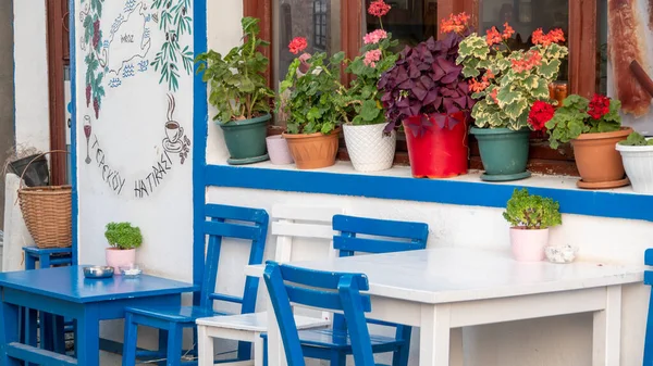 Gokceada, Turquía - 5 de agosto de 2023; Tepekoy (Agridia) es un famoso ...