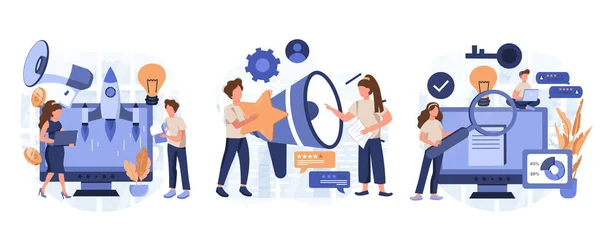 Devops Concept Isolated Person Situations Collection Scenes Programmers Working Software Stock ...