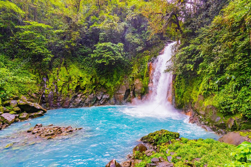 Catarata Rio Celeste, Cascada, Estación El Pilón, Parque Nacional ...