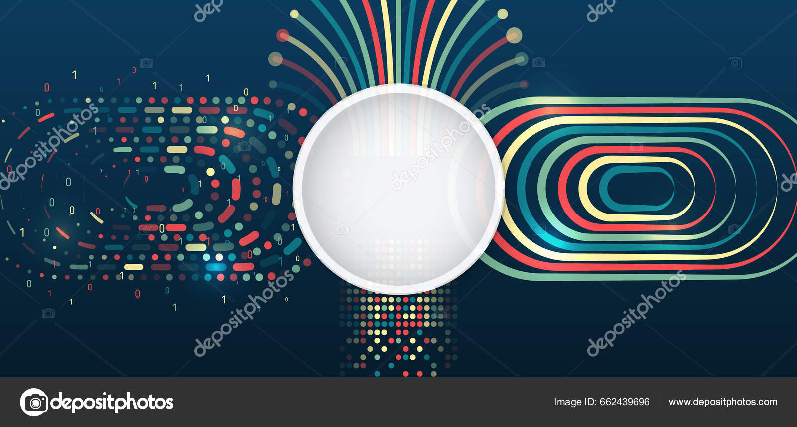 Data Analytics Concept Sorting Large Amount Data Dark Background Big ...