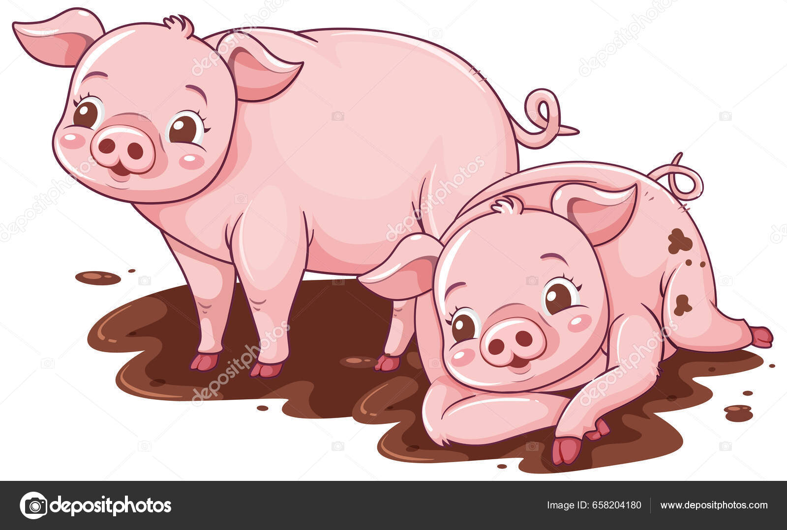 Imágenes De Dibujos Animados De Cerdos