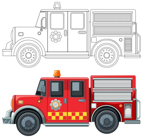 23,255,575 Ladder truck Vector Images | Depositphotos