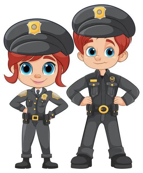304 Police cartoon characters Vector Images | Depositphotos